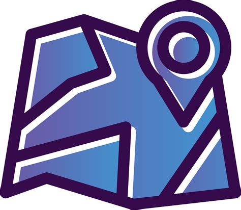 Paper Map Vector Icon Design 20196761 Vector Art At Vecteezy