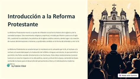 Reforma Protestante Profesocial