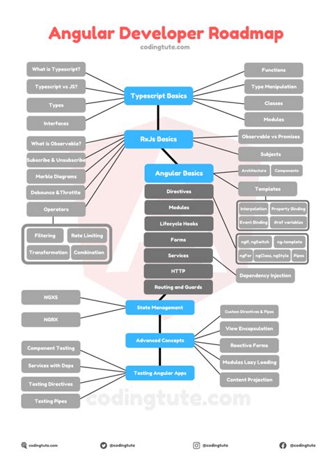 Angular Developer Roadmap Codingtute