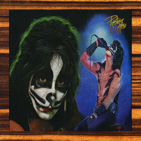 Kiss Peter Criss Washcloths New Collectors Set Of 6 4898873109