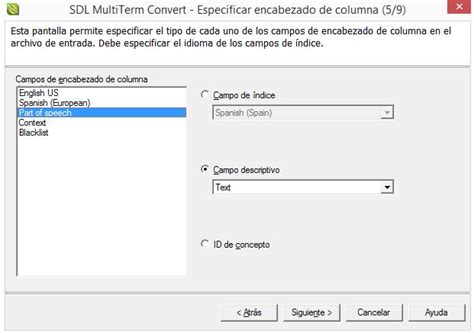 Creating Databases On Multiterm From An Excel Glossary