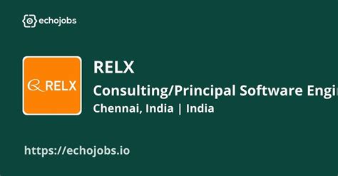 Hiring Consultingprincipal Software Engineer India Chennai India