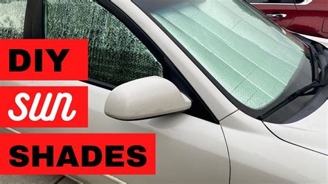 Living In A Car How To Make Affordable Sun Shades For A Car Youtube