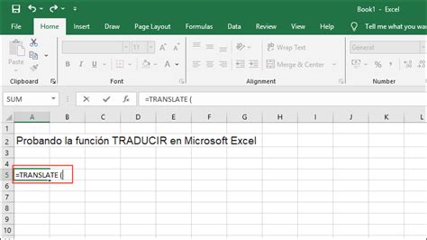 How To Use The Translate And Detectlanguage Functions In Excel