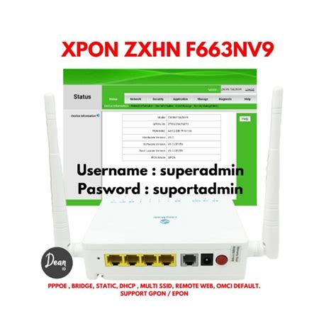 Jual Xpon Zte Zxhn F Nv Epon Gpon Shopee Indonesia