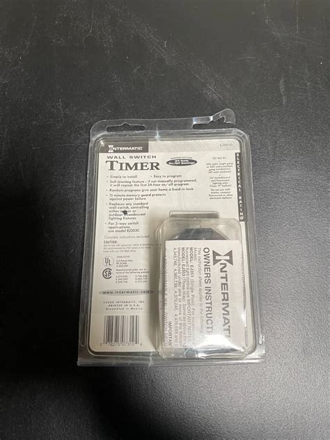 Mavin Intermatic Ej351c 120 Volt 24 Hr Programmable Security Wall