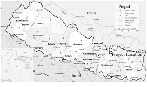 Location Map Of Khimti I Hydropower Project Download Scientific Diagram