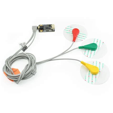 Dfrobot Gravity Analog Heart Rate Monitor Sensor Analog Ecg Heartbeat