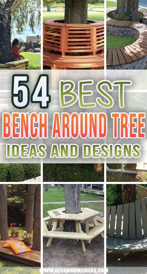 54 Stunning Ways To Turn Your Trees Into Relaxing Retreats With Benches Bench Around Trees