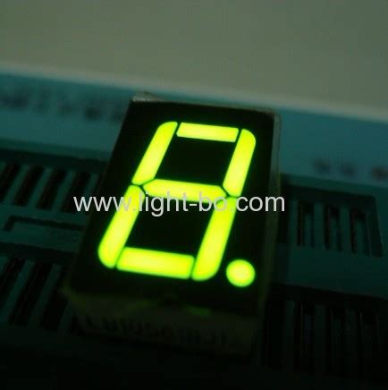 0 56 Common Cathode Super Red Single Digit 7 Segment Led Display For Digital Indicator
