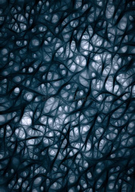 Illustration Of Interconnected Organic Structures Stock Illustration Illustration Of Meshwork