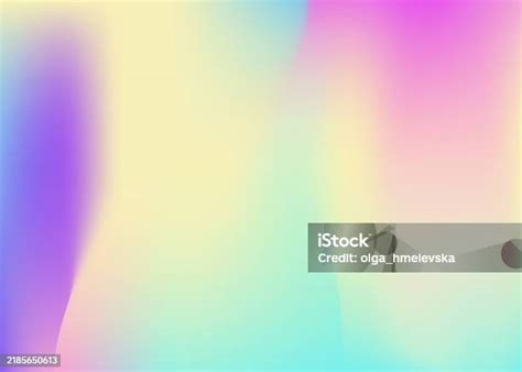 무지개 빛깔의 질감 반짝이는 기하학적 초대장 복고풍 이미지 코스모스 플루이드 홀로그램 그라데이션 진주빛 배경입니다 레인보우 메쉬 블루 팝 배경입니다 바이올렛 무지개 빛깔의