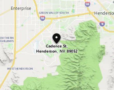 Where Is Cadence Henderson Nbhd Nevada See Area Map And More