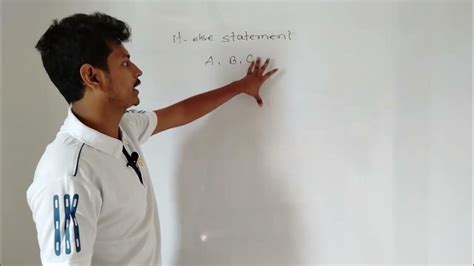 Hsc Ict C Programm If Else Statement Youtube