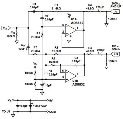 Pcb 3 Way Active Crossover Circuit Diagram