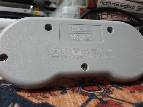 Nintendo Wii Super Famicom Controller Original Video Gaming Gaming Accessories Controllers On