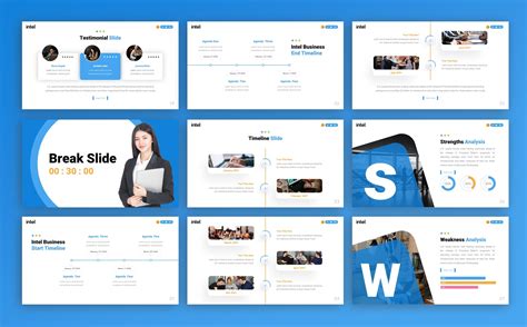 Intel Business Multipurpose Powerpoint Template