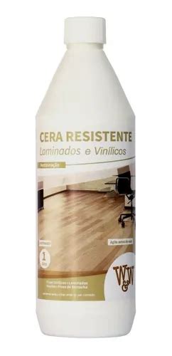 Cera Resistente Pisos Laminados E Vinílico 1 L Wandw Acetinada Mercadolivre