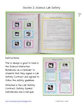 Intro To Life Science Interactive Notebook Interactive Science Notebook Life Science Labs