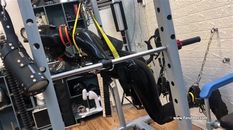 Rubber Pup Bondage