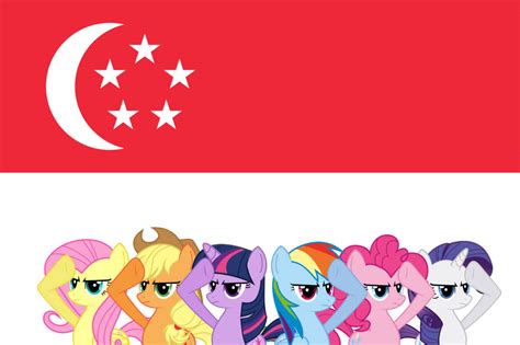 International Singapore Mlp Flag By Tigacc On Deviantart