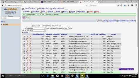 Display Mysql Data On Web Using Php Youtube
