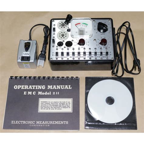 コンパクトで可愛い Emc211 真空管試験機 ビンテージ測定器 昇圧電源アダプター付き 球露屋 ヤフーショップ 通販 Yahoo ショッピング