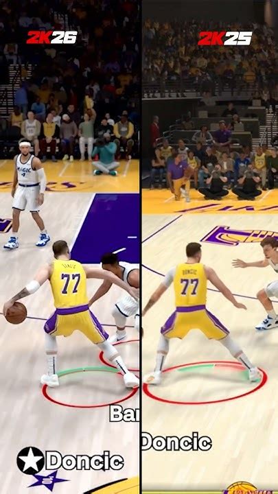 Nba 2k26 Vs 2k25 Gameplay Comparison Youtube