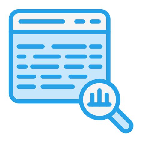 Data Analytics Generic Blue Icon