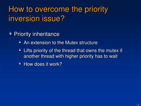 ppt priority inversion problem in windows wrk powerpoint presentation