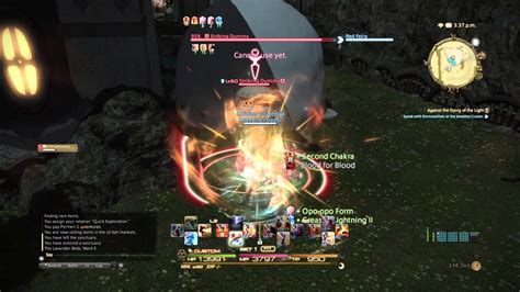 Ffxiv Monk Meditation Combo Rotation Youtube