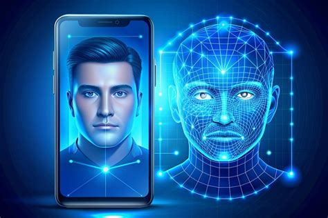 Premium Photo 3d Set Of Face Recognition Illustration Concept Of Facial Recognition Face Id