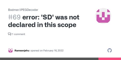 error sd was not declared in this scope · issue 69 · bodmer
