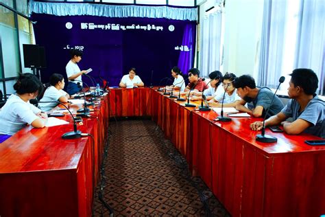 သံတွဲခရိုင်လူထုအခြေပြုဗဟိုဌာန Community Centre ၌ ဝန်ထမ်းများနှင့်စာဖတ