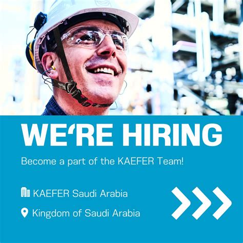 Greetings From Kaefer Saudi Arabia Co Kaefer Saudi Arabia Co Is Hiring