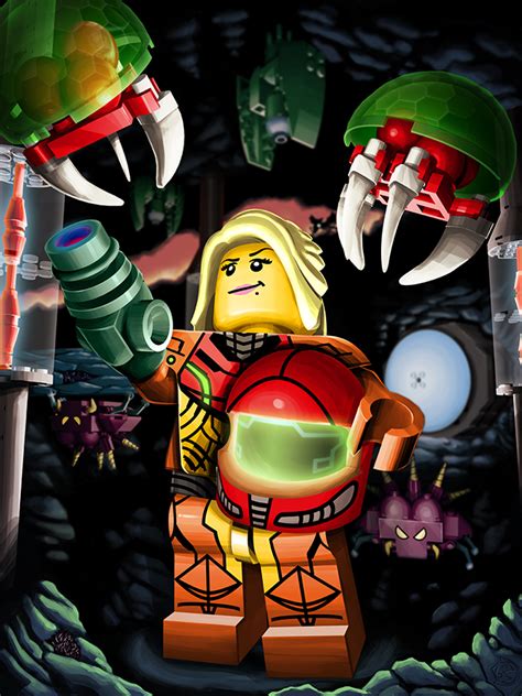 LEGO Metroid! by MeteoDesigns on DeviantArt