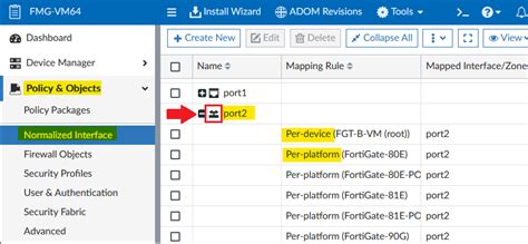Technical Tip Fortimanager Normalized Interface I Fortinet Community