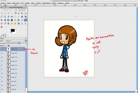 Animation With Gimp By Juniet On Deviantart