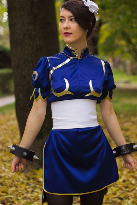 Chun Li Cosplay Costume From Street Fighter Adult Costume For Etsy Canada