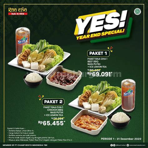 Raa Cha Promo Yes Year End Special Harga Paket Mulai Rp 65455