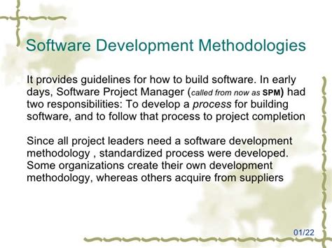 Sw Development Methodologies