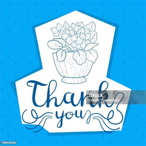 감사 손으로 쓴 비문 꽃 카드 디자인 요소는 선물 또는 인사말 카드 초대장 전단지 배너 티셔츠 인쇄 손으로 그려진 벡터