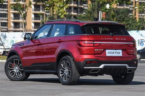 Landwind X7 рестайлинг 2017 2018 2019 джип Suv 5 дв 1 поколение