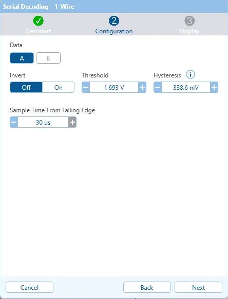 How To Decode 1 Wire In Picoscope 7