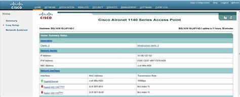How To Configure Standalone Cisco Access Point From Gui And