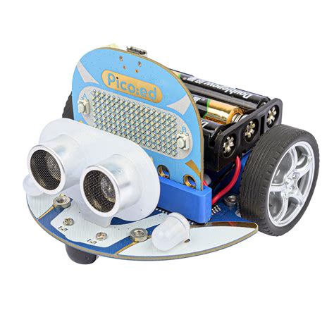 Pico Ed Smart Cutebot Kit V2 With Pico Ed V2 [discontinued] The Pi Hut