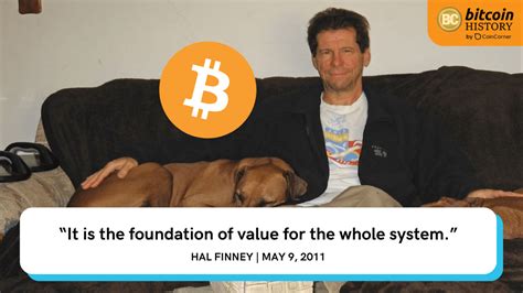 Hal Finney On The Importance Of The 21 Million Bitcoin Supply Limit Exactly 13 Years Ago R