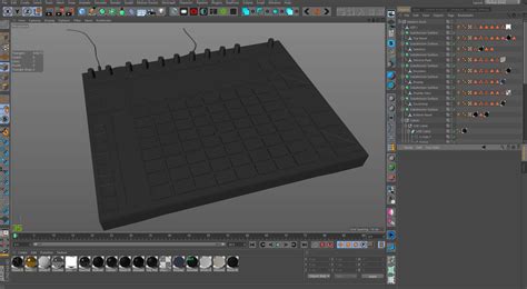 Ableton Push Midi Controller 3d Model 75 3ds Unknown C4d Fbx Max Obj Stl Free3d