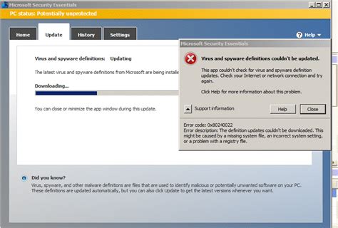 Microsoft Security Essentials Update Issues Artofit