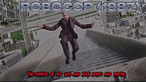 Robocop 1987 Ed 209 And Dick Joness Death Youtube